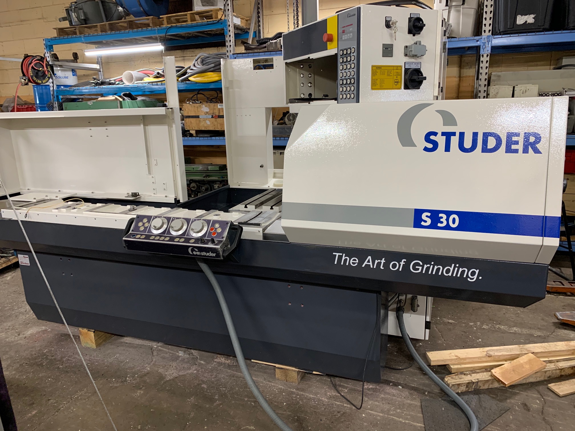 Used Studer S30 Cylindrical Grinder with Fanuc 16TB For Sale | Dayton ...